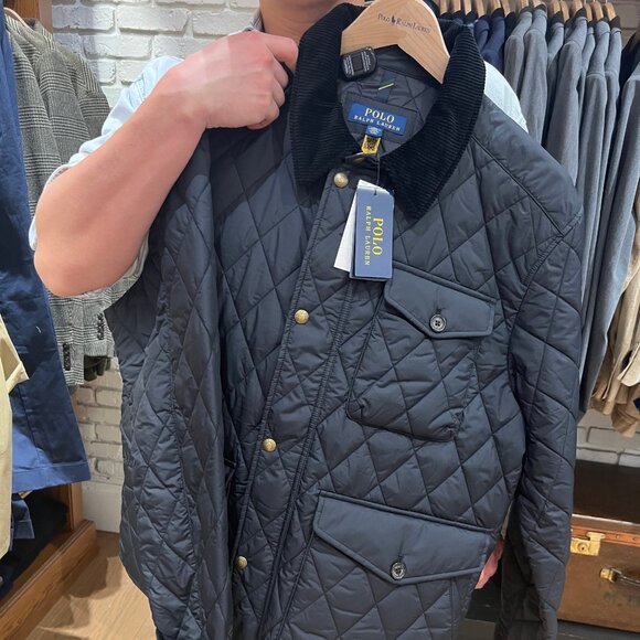 Polo Ralph Lauren | Jackets & Coats | Polo Ralph Lauren The Beaton Quilted Jacket Black L | Poshmark